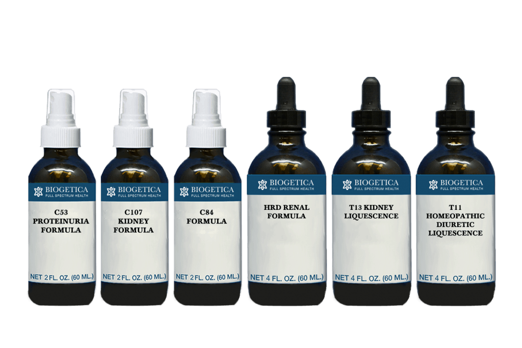 Optimal Kit With Homeopathic Renal Formula - Biogetica